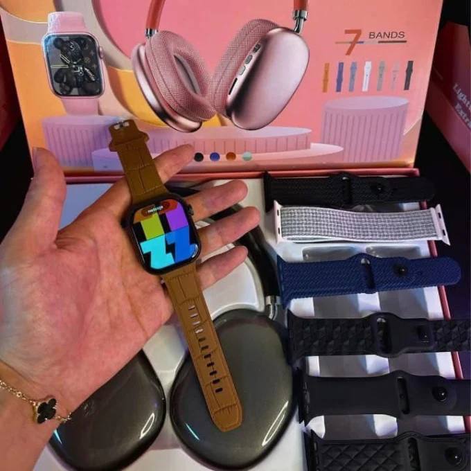 Montre Connectée Premium Pack 9 en 1 – Vendia Shop